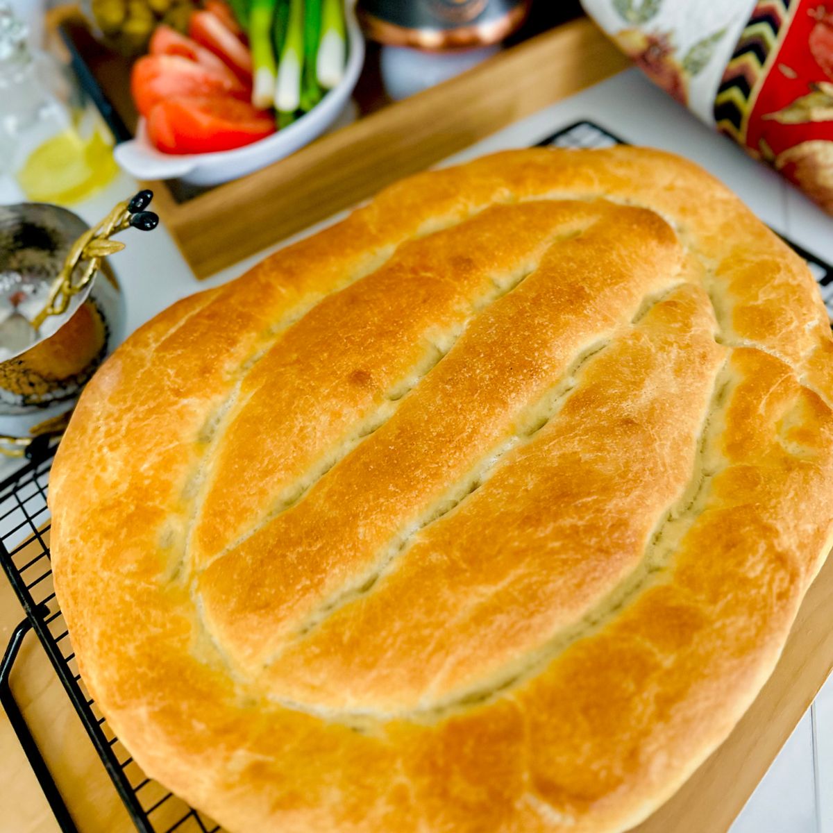 Matnakash - How to make an Armenian Flatbread - Galore Of Flavors