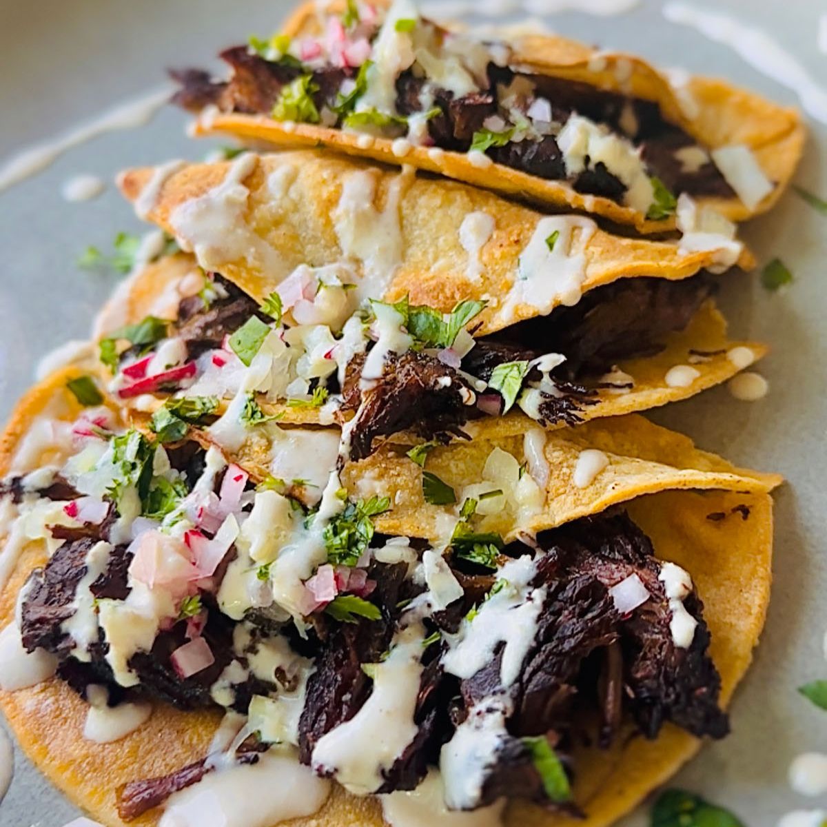 Shredded Beef Shawarma Flavored Tacos - Galore Of Flavors