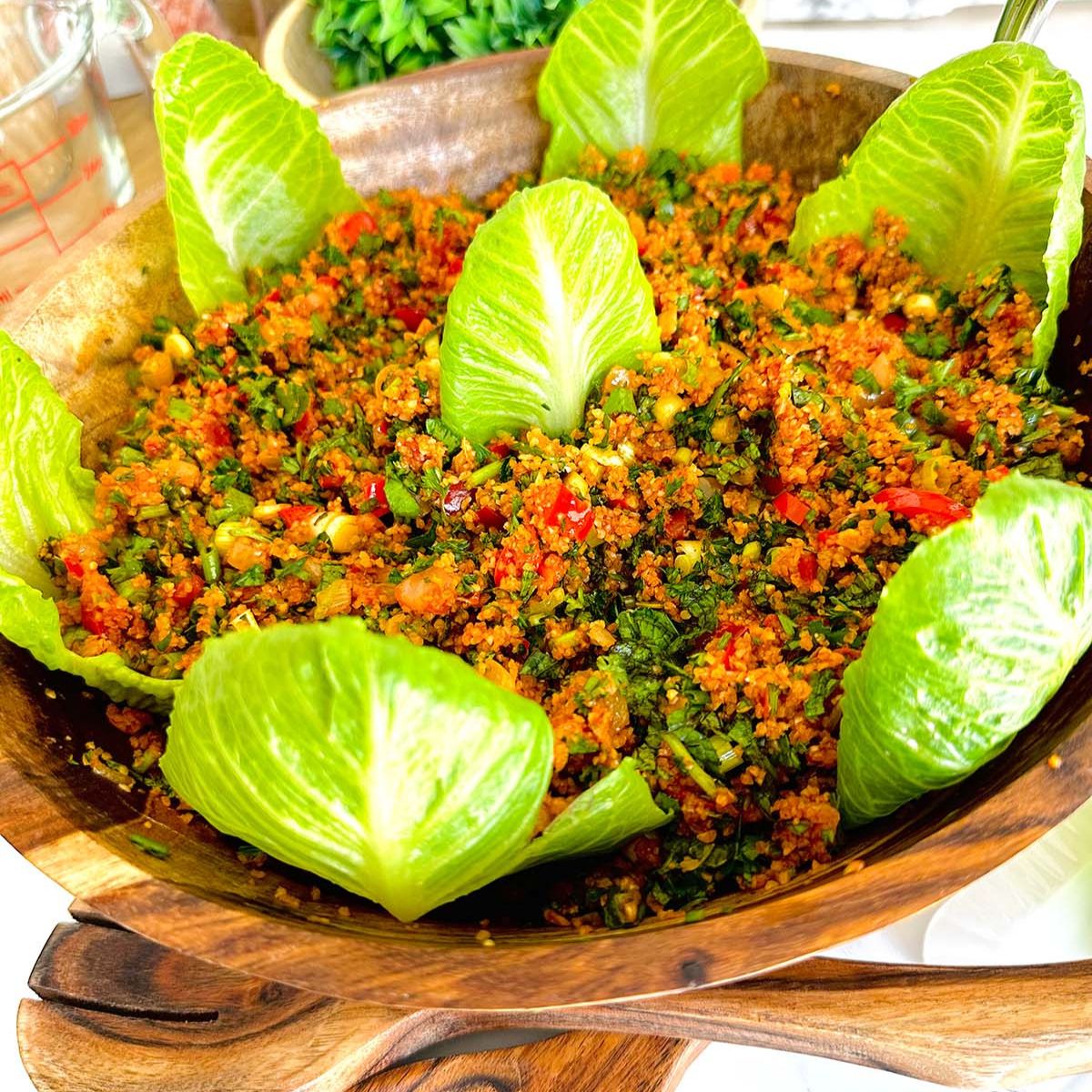 The BEST Armenian Bulgur Salad (Eech or Itch) - Galore Of Flavors